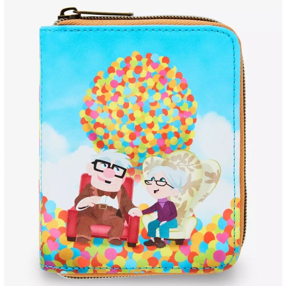 Loungefly Disney Pixar Up Wallet Carl Ellie Balloons … - Gem